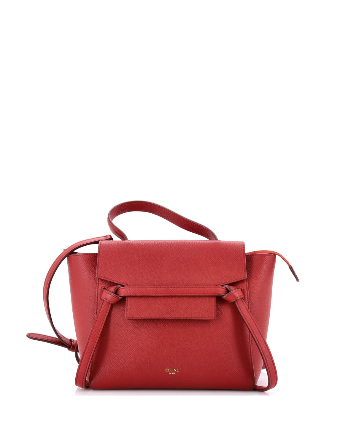 Click here for Pre-Owned Celine Nano Belt Bag Textured Leather -... prices