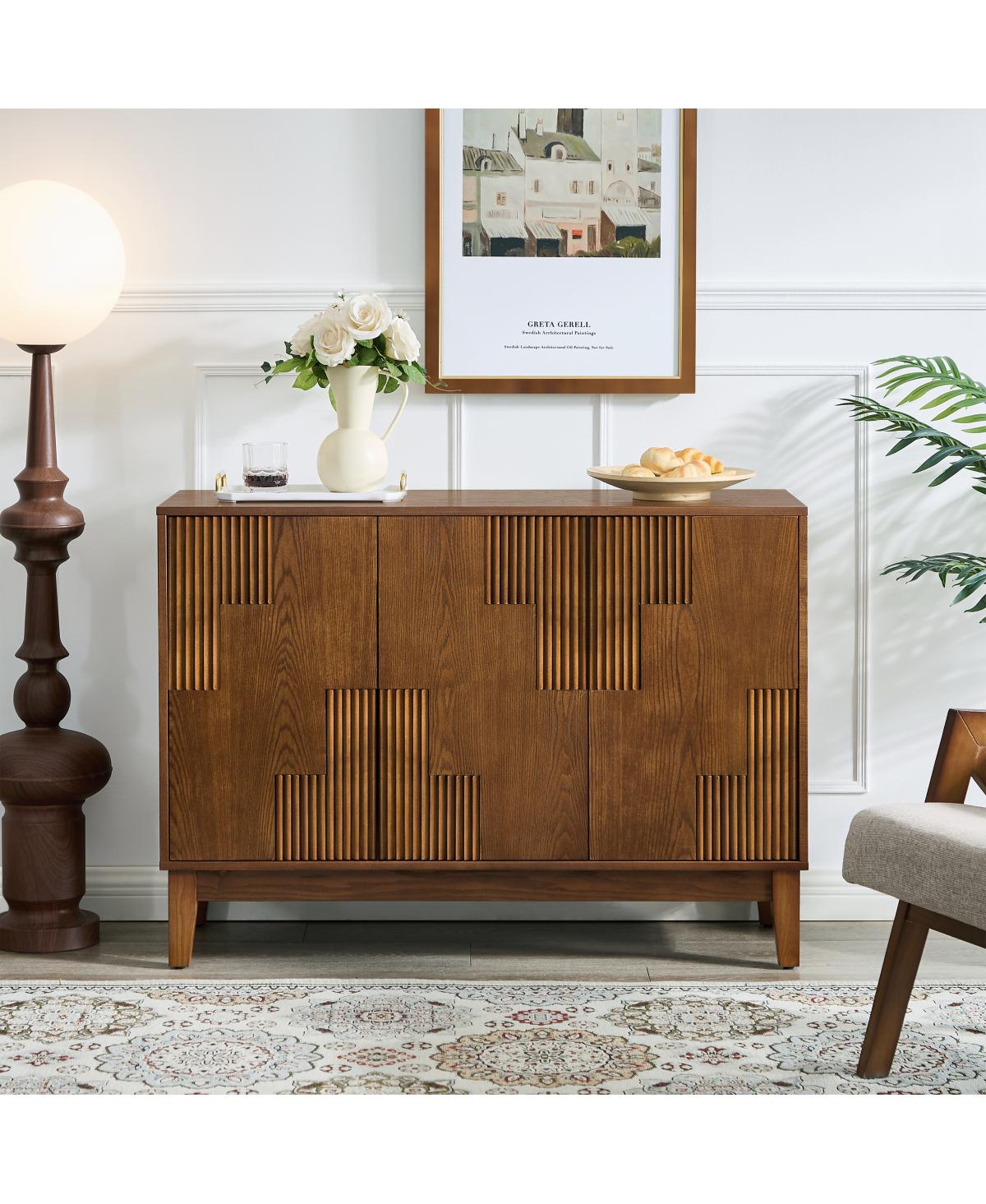 Click here for Streamdale Furniture Mid-Century Modern Buffet Cab... prices