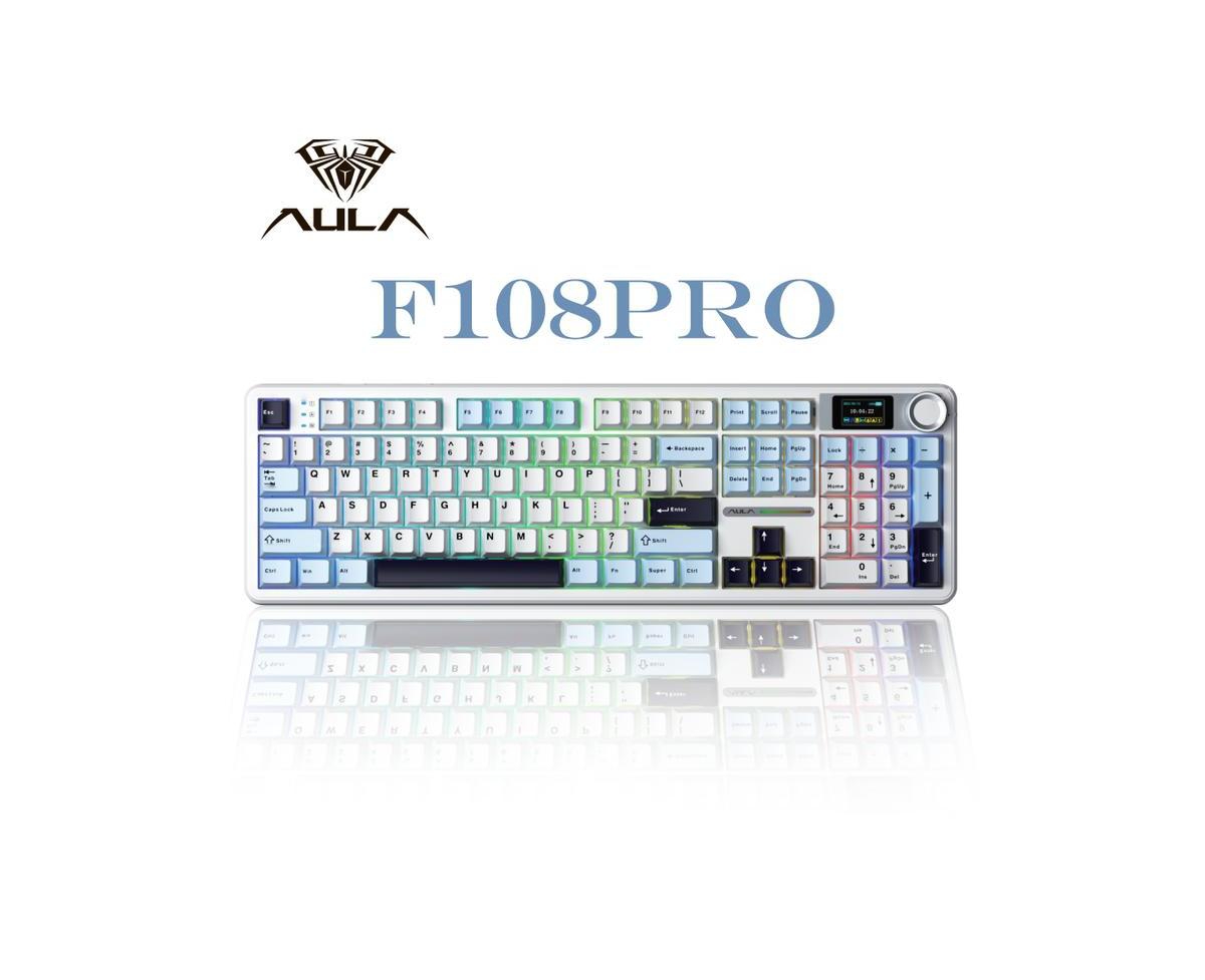 Click here for Aula F108 Pro  104-Key Wireless Hot Swappable Mech... prices
