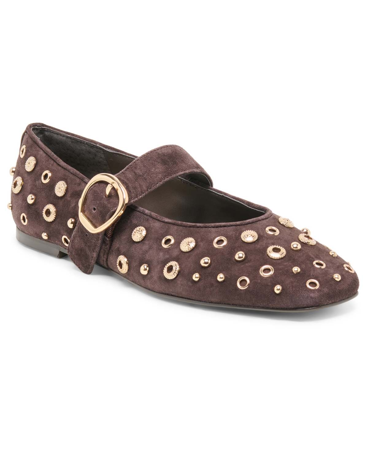Click here for Dolce Vita Womens Mella Stud Buckle Mary Jane Flat... prices