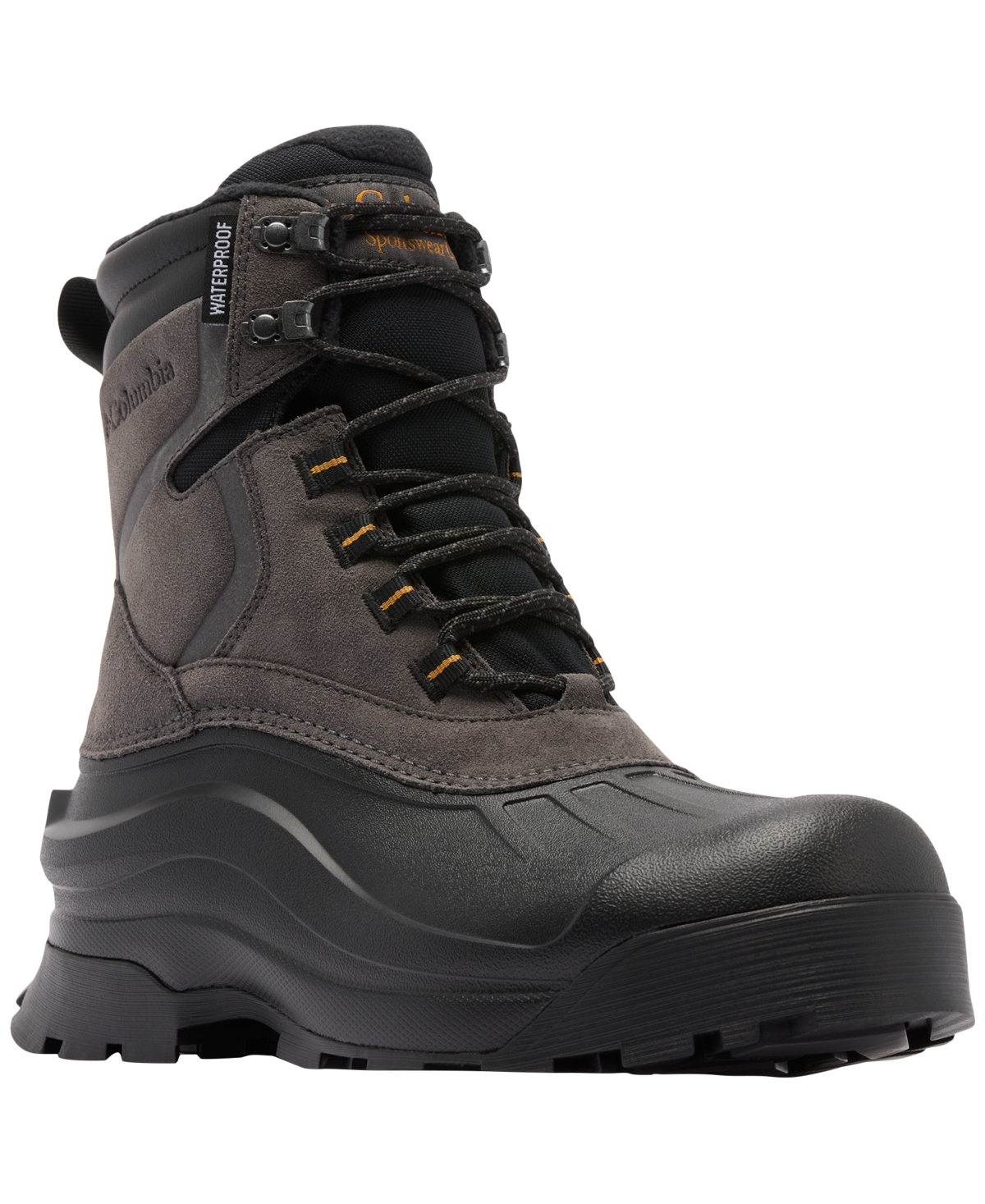 Click here for Columbia Mens All day Comfort Round-Toe Boots - Bl... prices