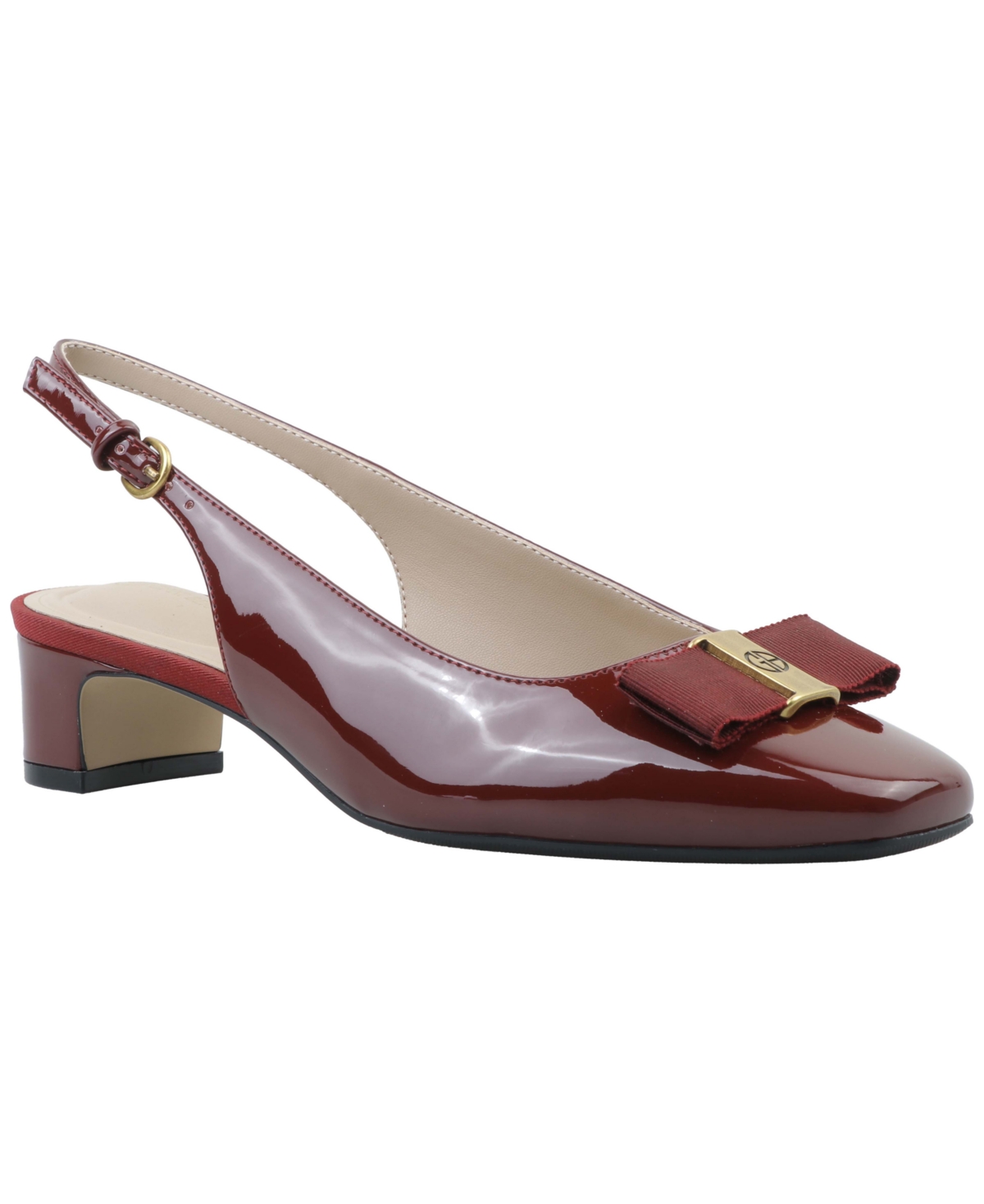 Click here for Giani Bernini Womens Battah Slingback Square Toe P... prices
