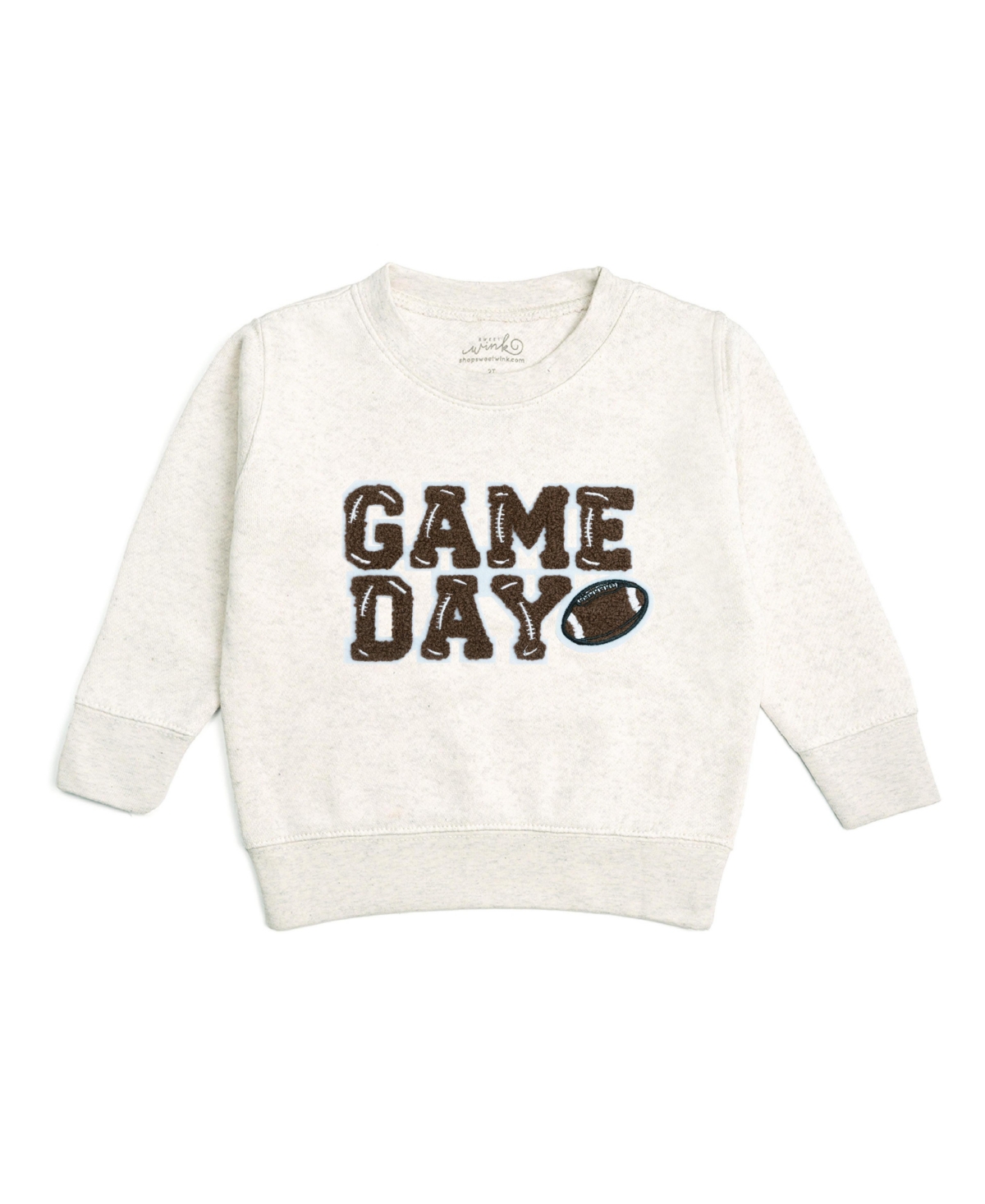 Click here for Sweet Wink Little Boys Game Day Patch Sweatshirt -... prices