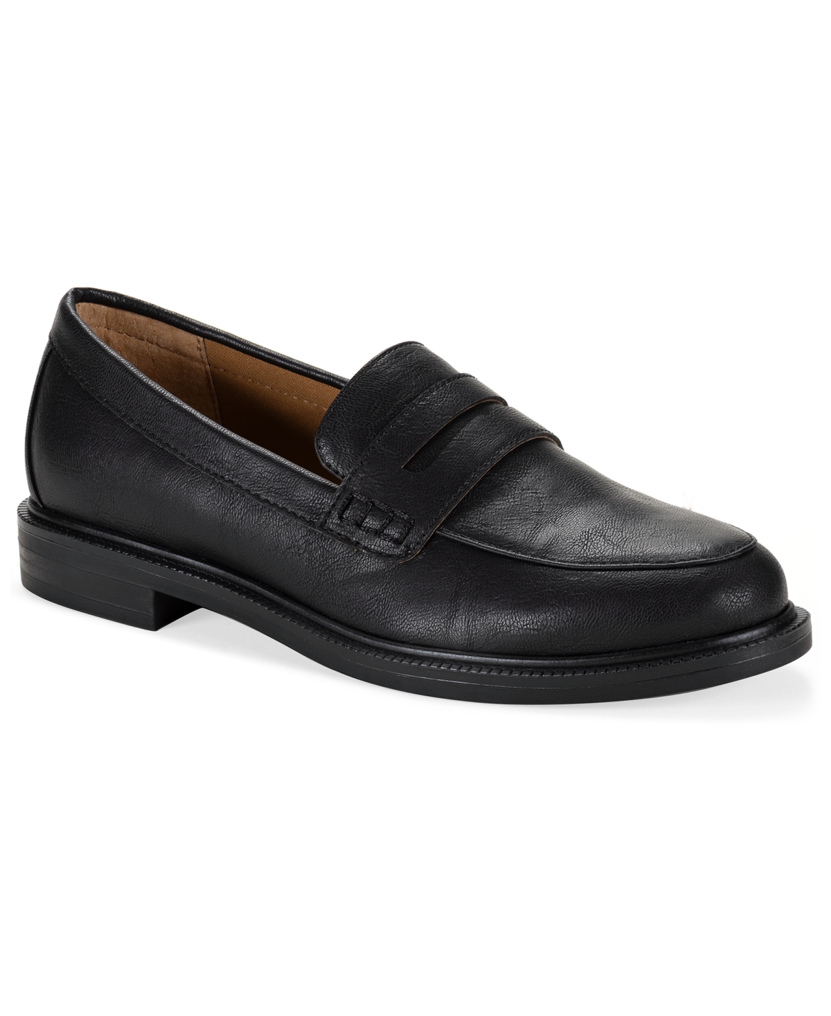 Click here for Style & Co Womens Athenaa Round Toe Penny Loafers... prices