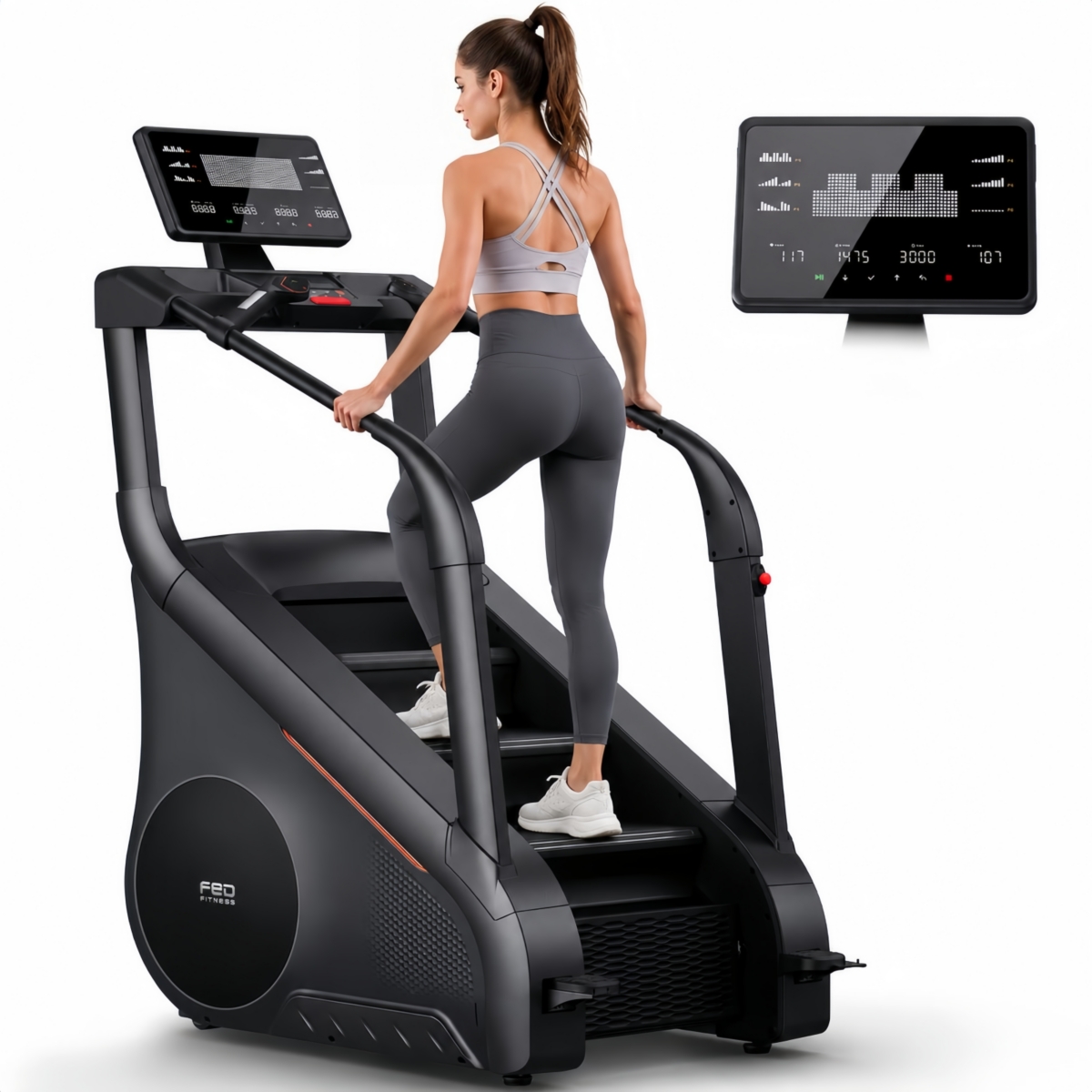 Click here for Fed Fitness SC2 Stair Climber Machine  Ultra Comme... prices