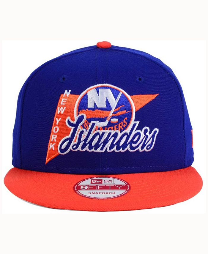 New Era New York Islanders Logo Stacker 9FIFTY Snapback Cap - Macy's