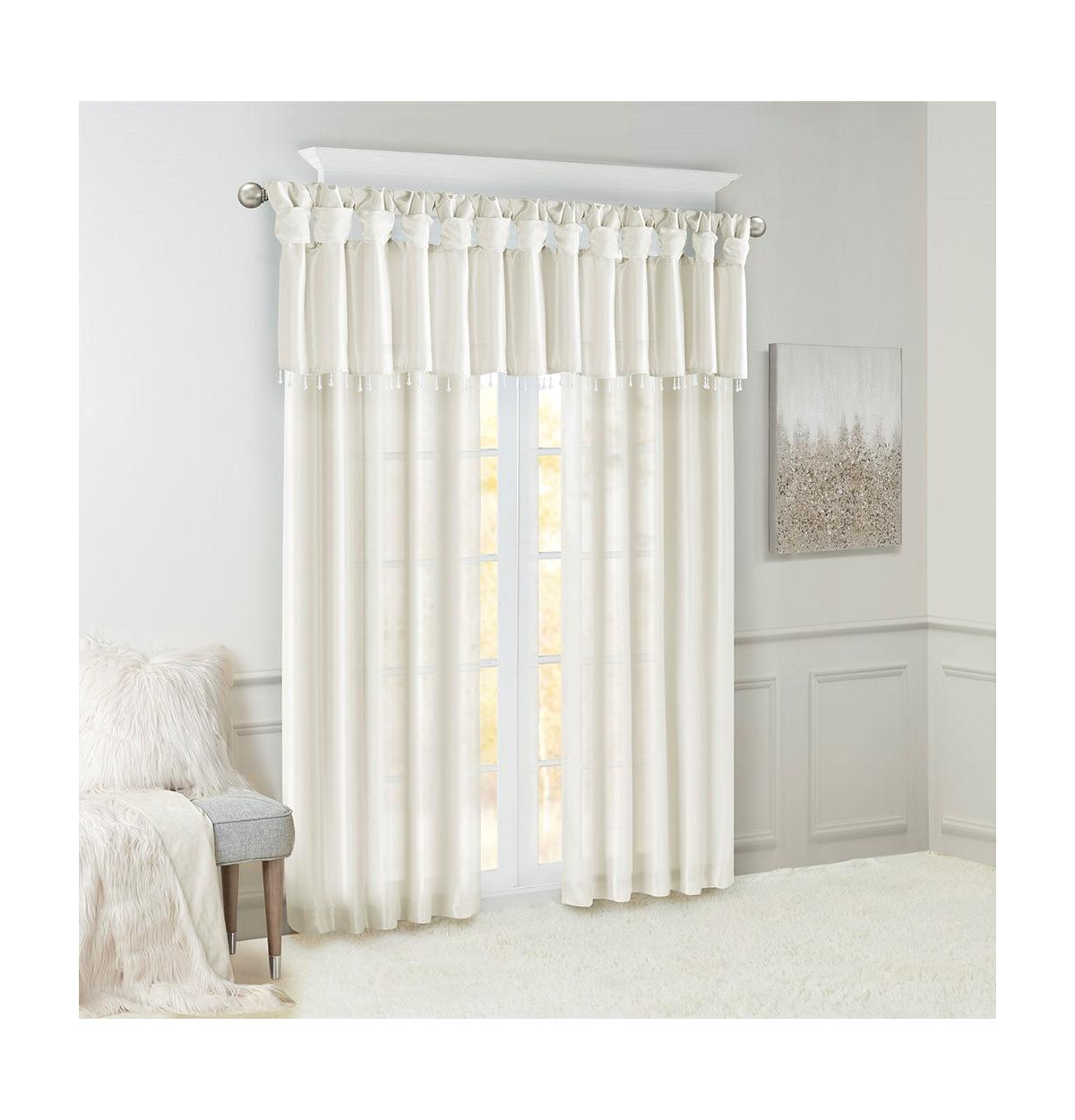 Click here for Avobird Twist Tab Lined Window Curtain Panel 50x12... prices
