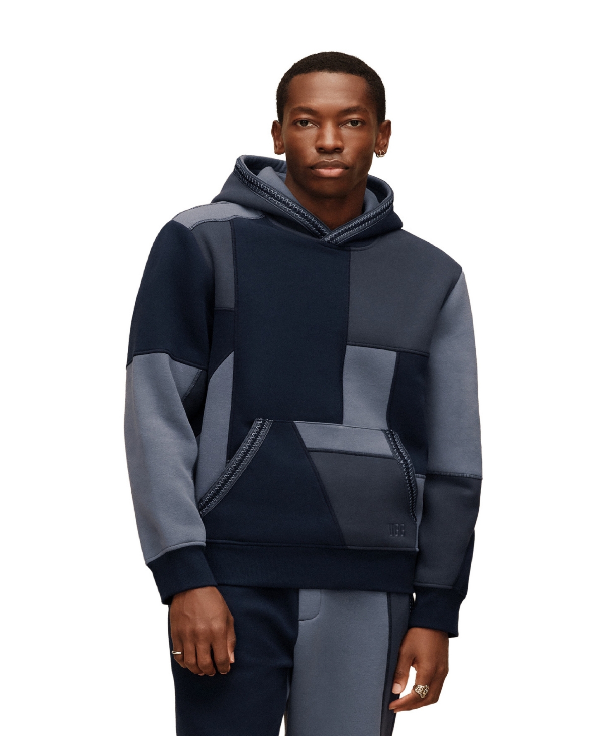 Click here for Ugg Mens Tasman Colorblock Hoodie - Mariner Multi prices
