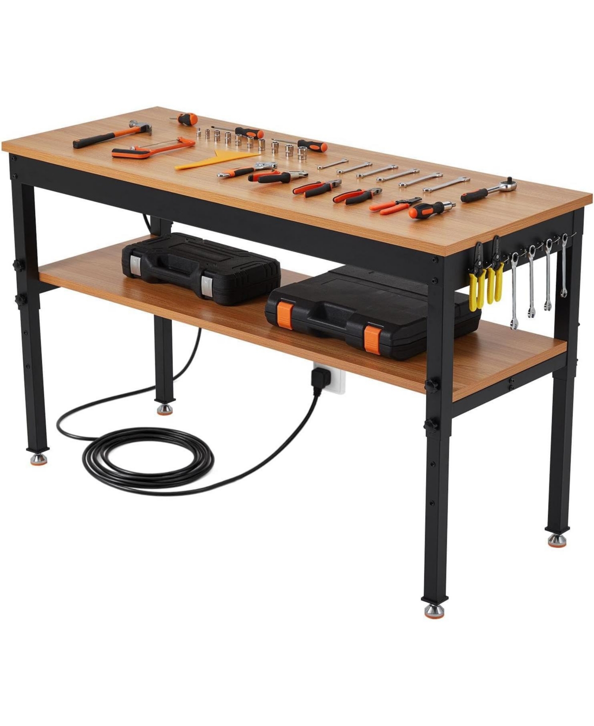 Click here for gaomon Adjustable Workbench with Storage Shelf and... prices