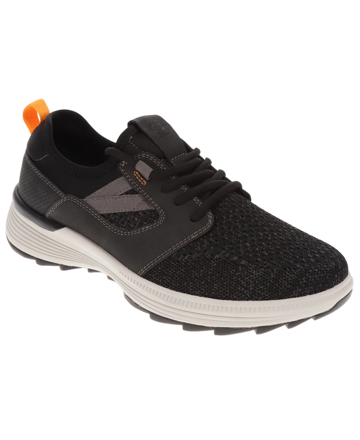 Click here for Dockers Mens Adan Casual Round-Toe Sneaker - Black prices