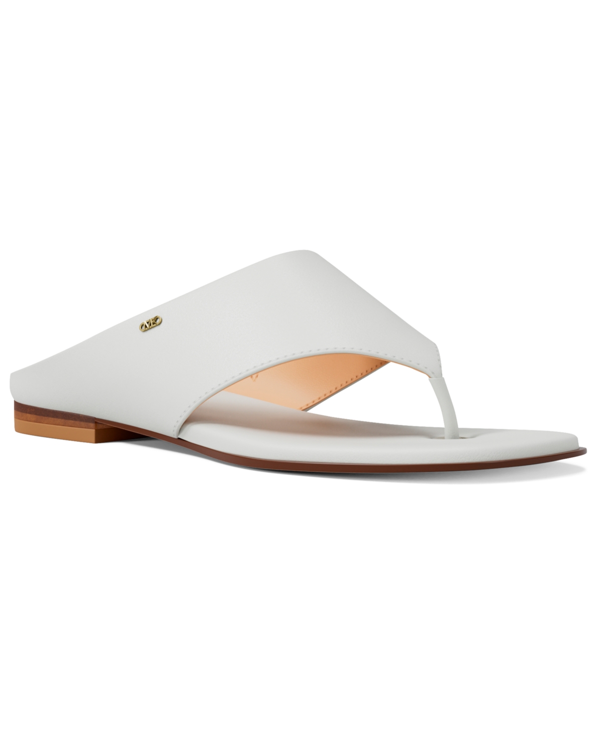 Click here for Michael Michael Kors Womens Alster Thong Flat Sand... prices