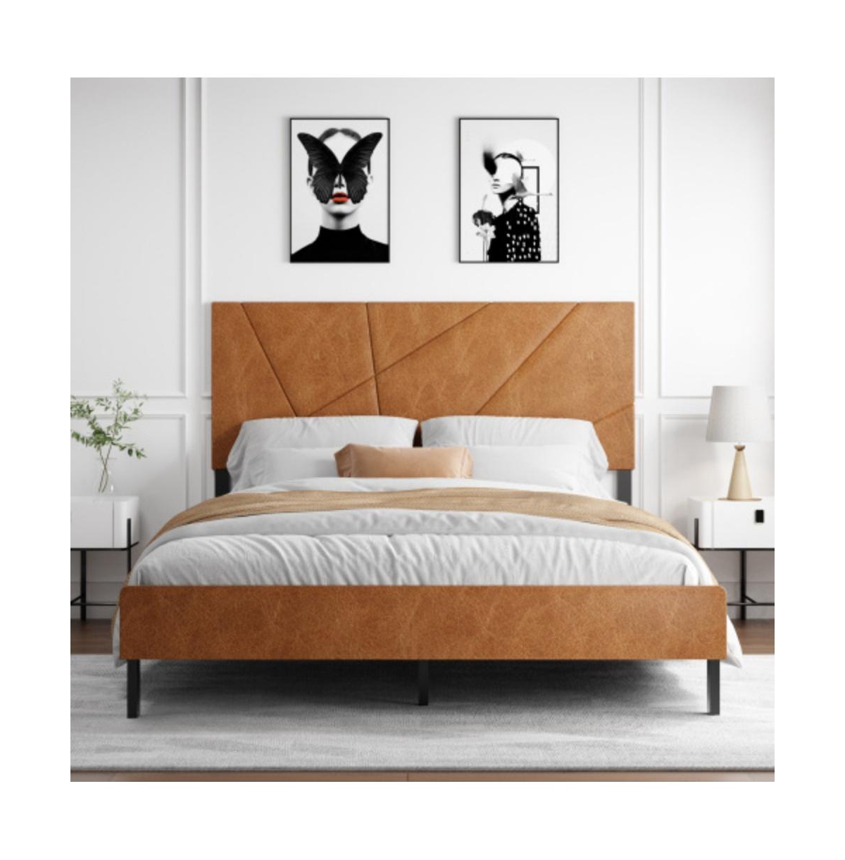 Click here for Streamdale Furniture Lucky One Queen Size Metal Pl... prices