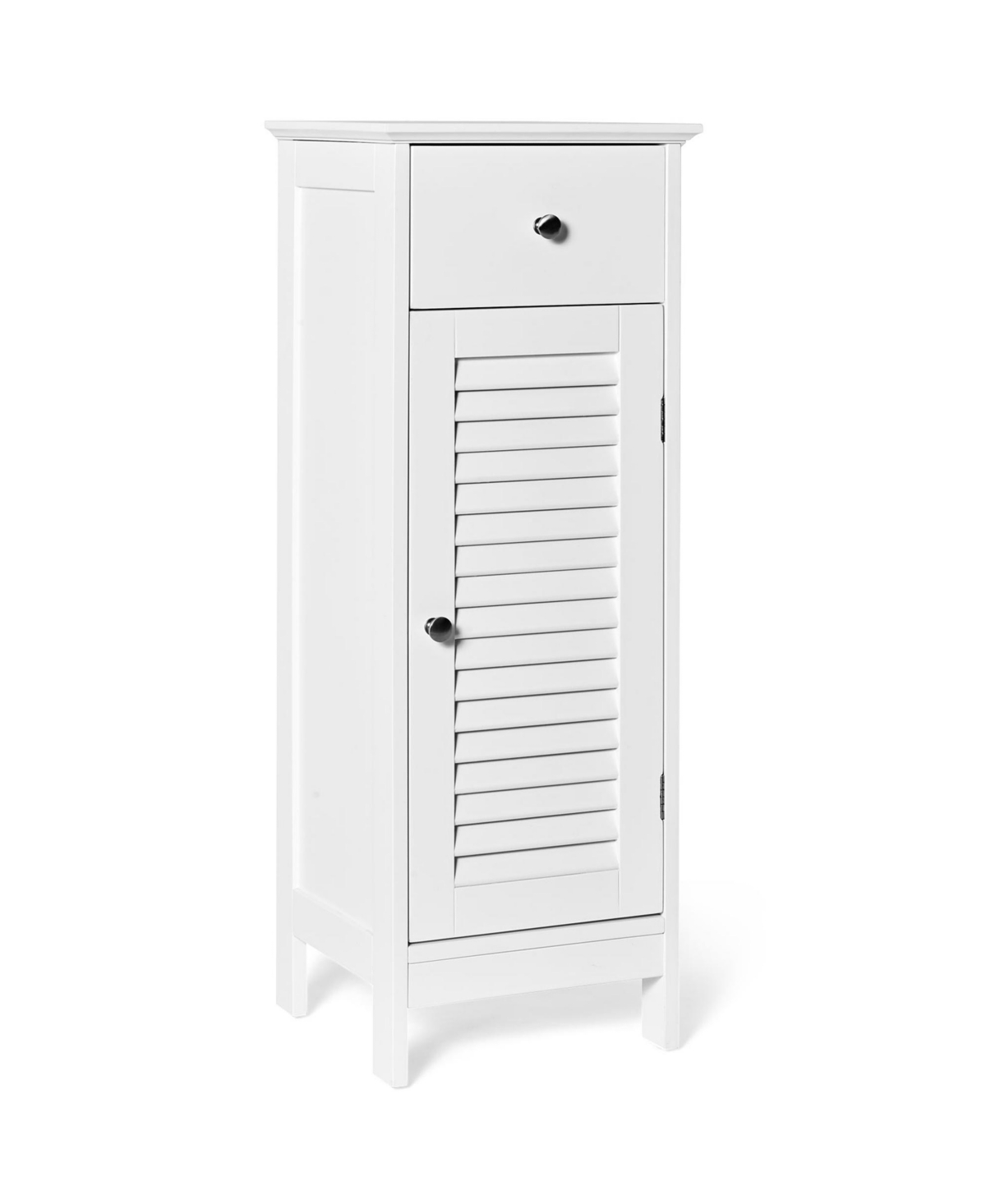 Click here for Gymax Bathroom Floor Storage Cabinet Side Wooden O... prices