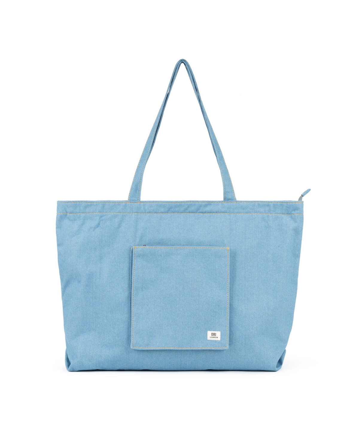Click here for Ori London Portobello Denim Cotton - Light wash de... prices