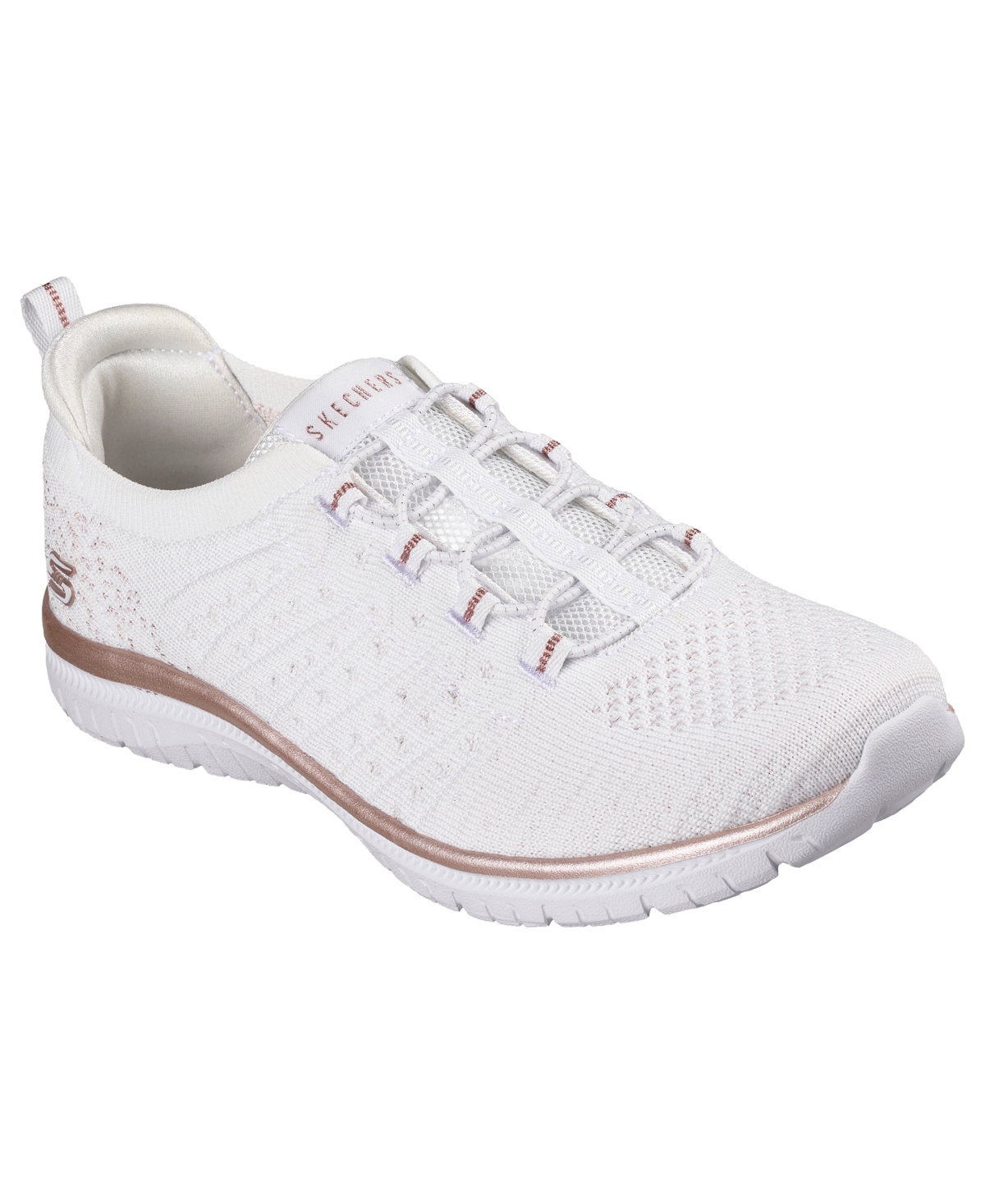 Click here for Skechers Womens Virtue - Copper Dream Walking Snea... prices