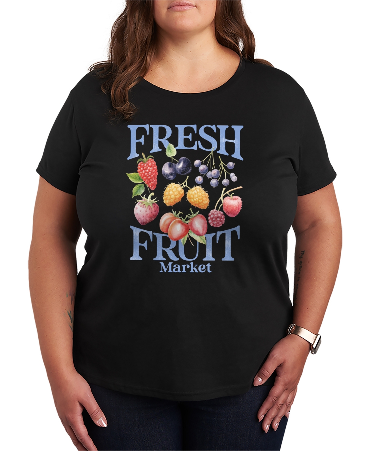 Click here for Hybrid Apparel Plus Size Short-Sleeve Graphic Fres... prices