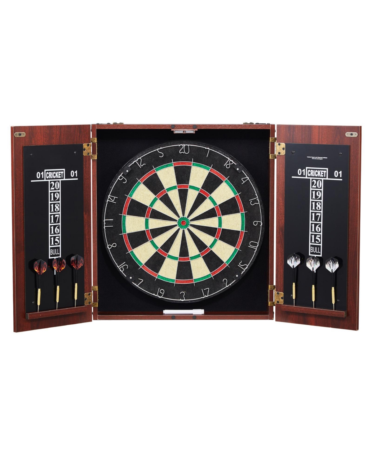 Click here for Sevorley Dartboard and Cabinet Set with 18-Inch Si... prices