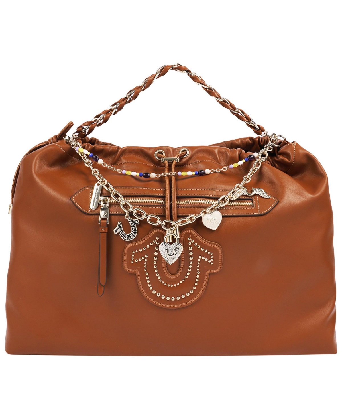 Click here for True Religion Womens Vintage Chain Soft Hobo Bag -... prices