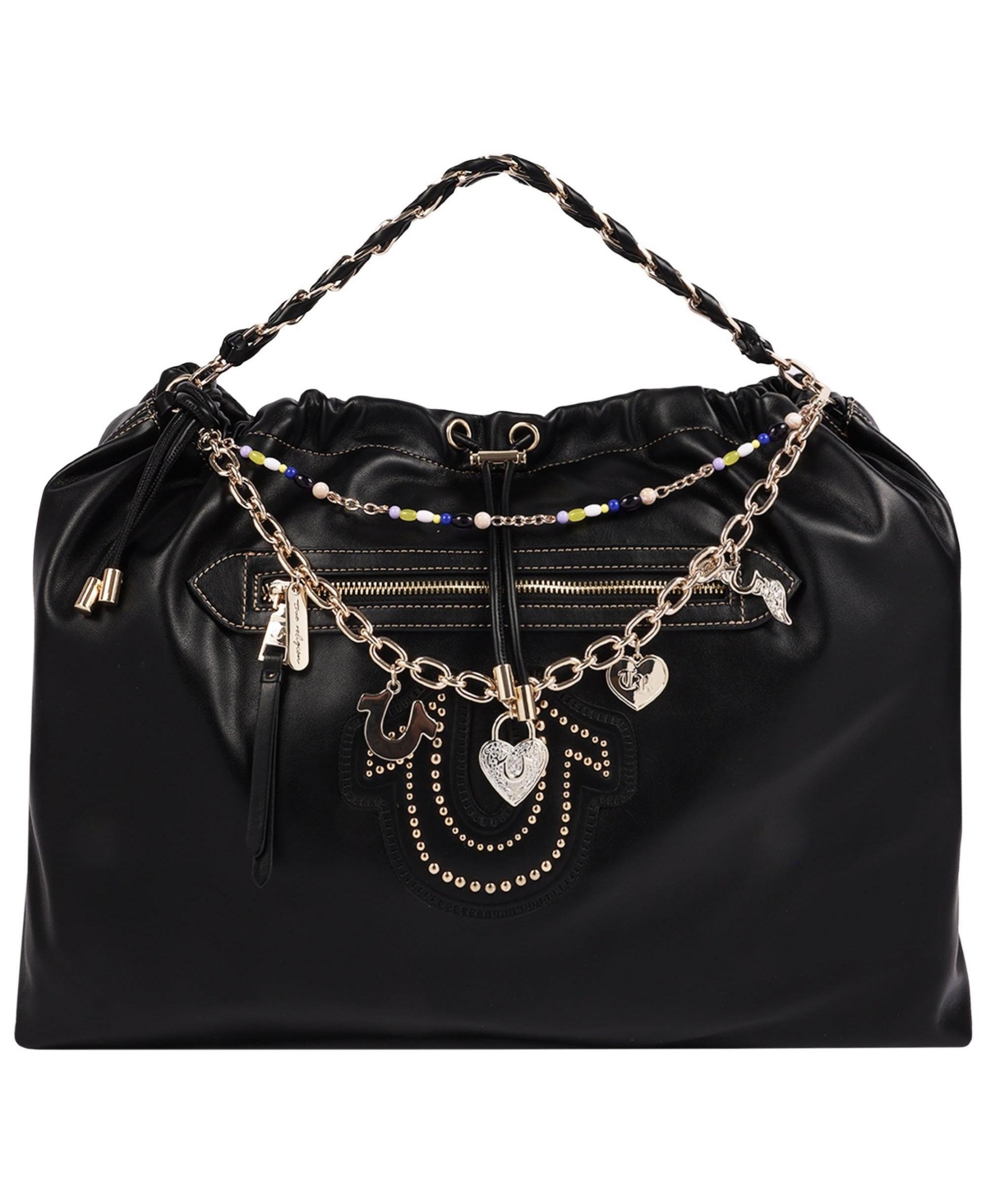 Click here for True Religion Womens Vintage Chain Soft Hobo Bag -... prices