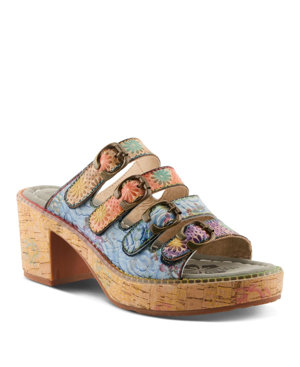 Click here for LArtiste Womens Teetimer Platform Sandal with Mold... prices