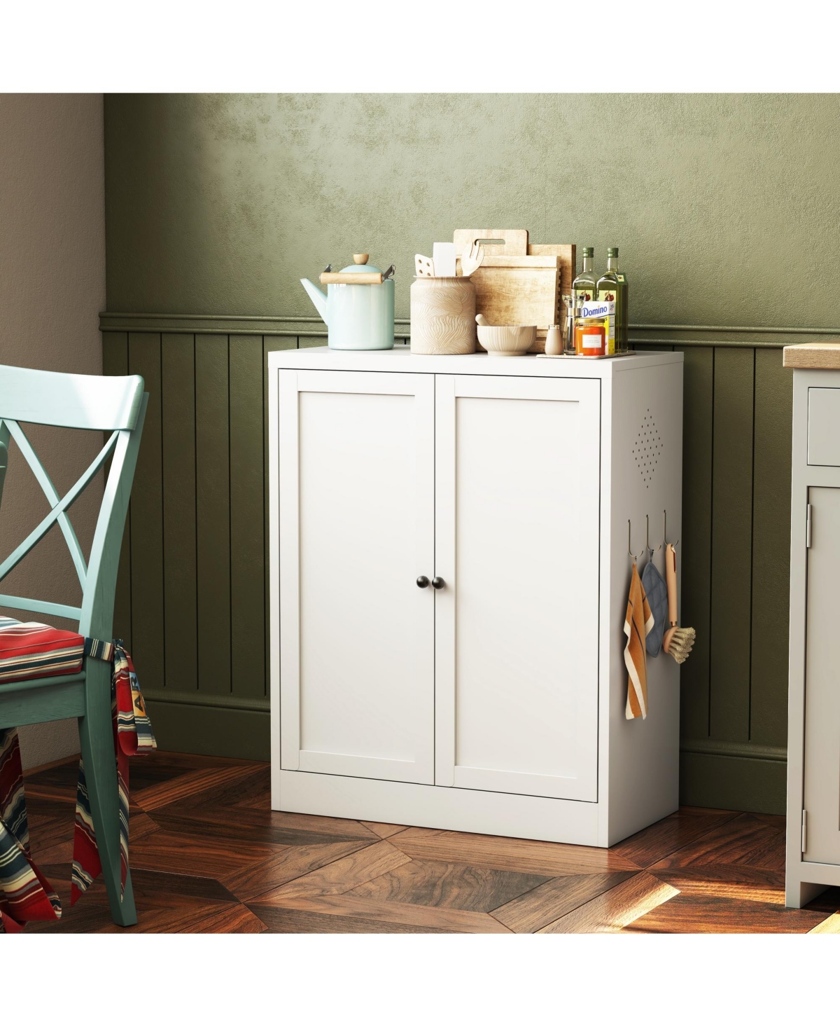 Click here for Boyel Living Storage Cabinet Steel Adjustable Shel... prices