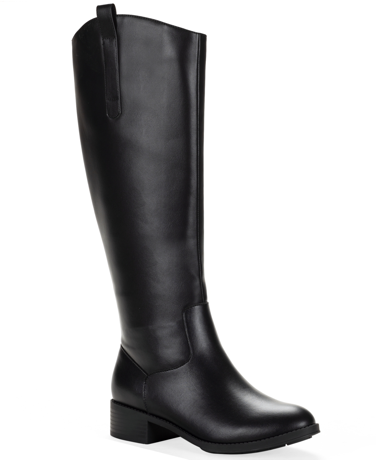 Click here for Style & Co Womens Valoraa Round Toe Full-Zip Ridin... prices