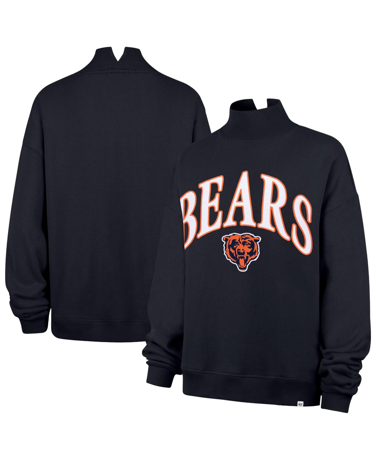 Click here for 47 Brand Womens Navy Chicago Bears Oversized Vanta... prices