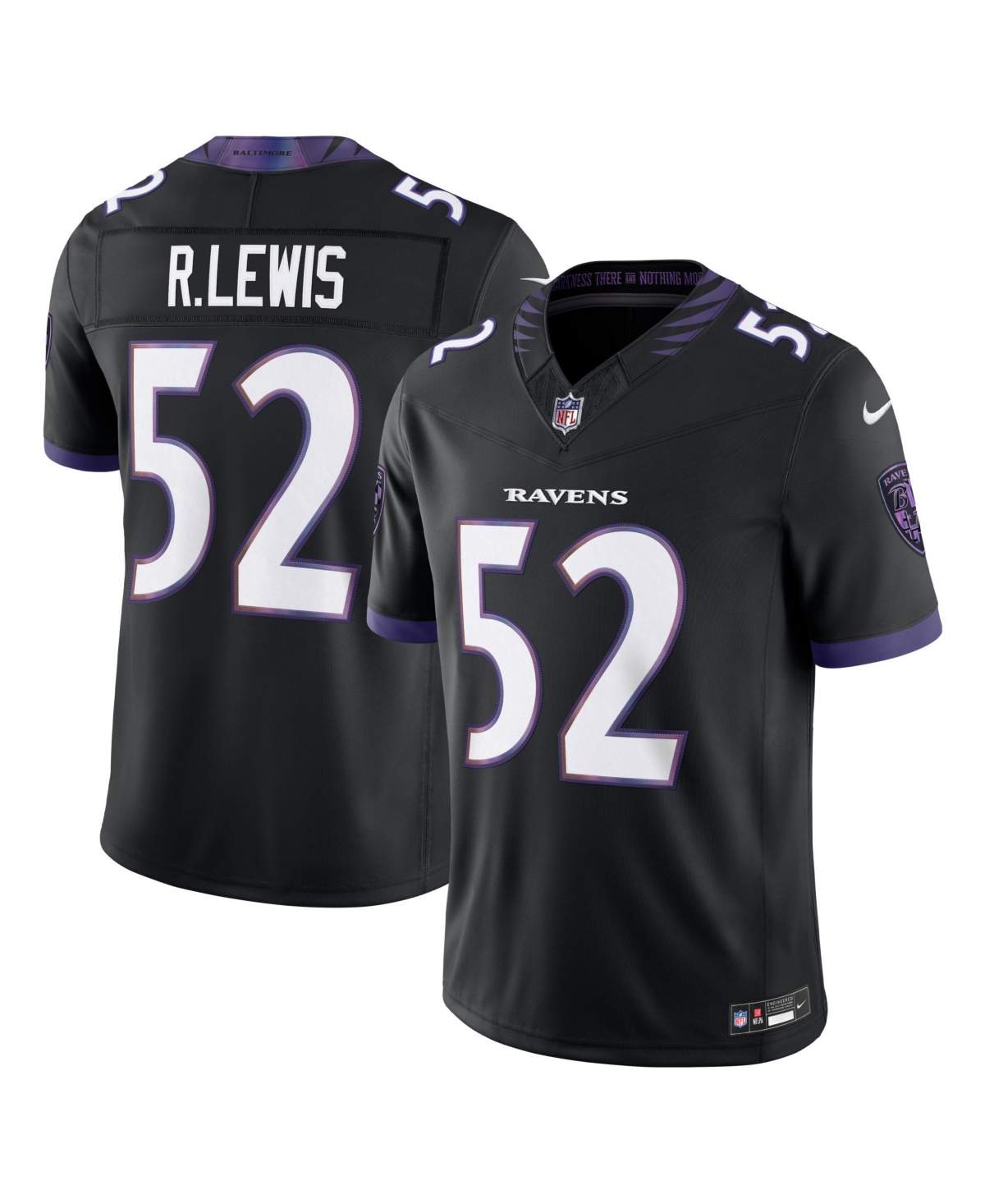 Click here for Nike Mens Ray Lewis Black Baltimore Ravens Alterna... prices