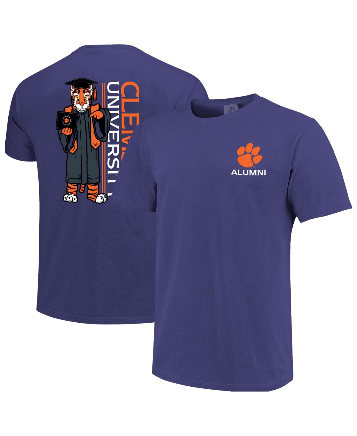 Click here for Image One Mens Purple Clemson Tigers Mascot Grad A... prices