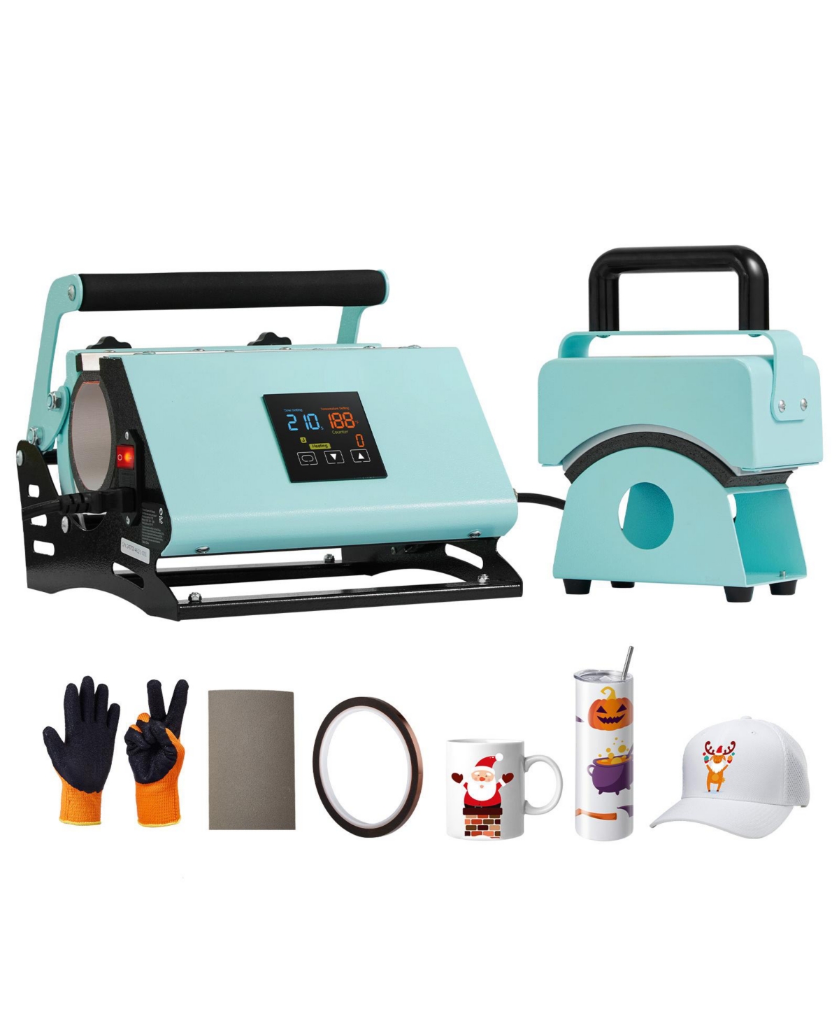 Click here for Sevorley 2-in-1 Tumbler and Hat Heat Press Machine... prices