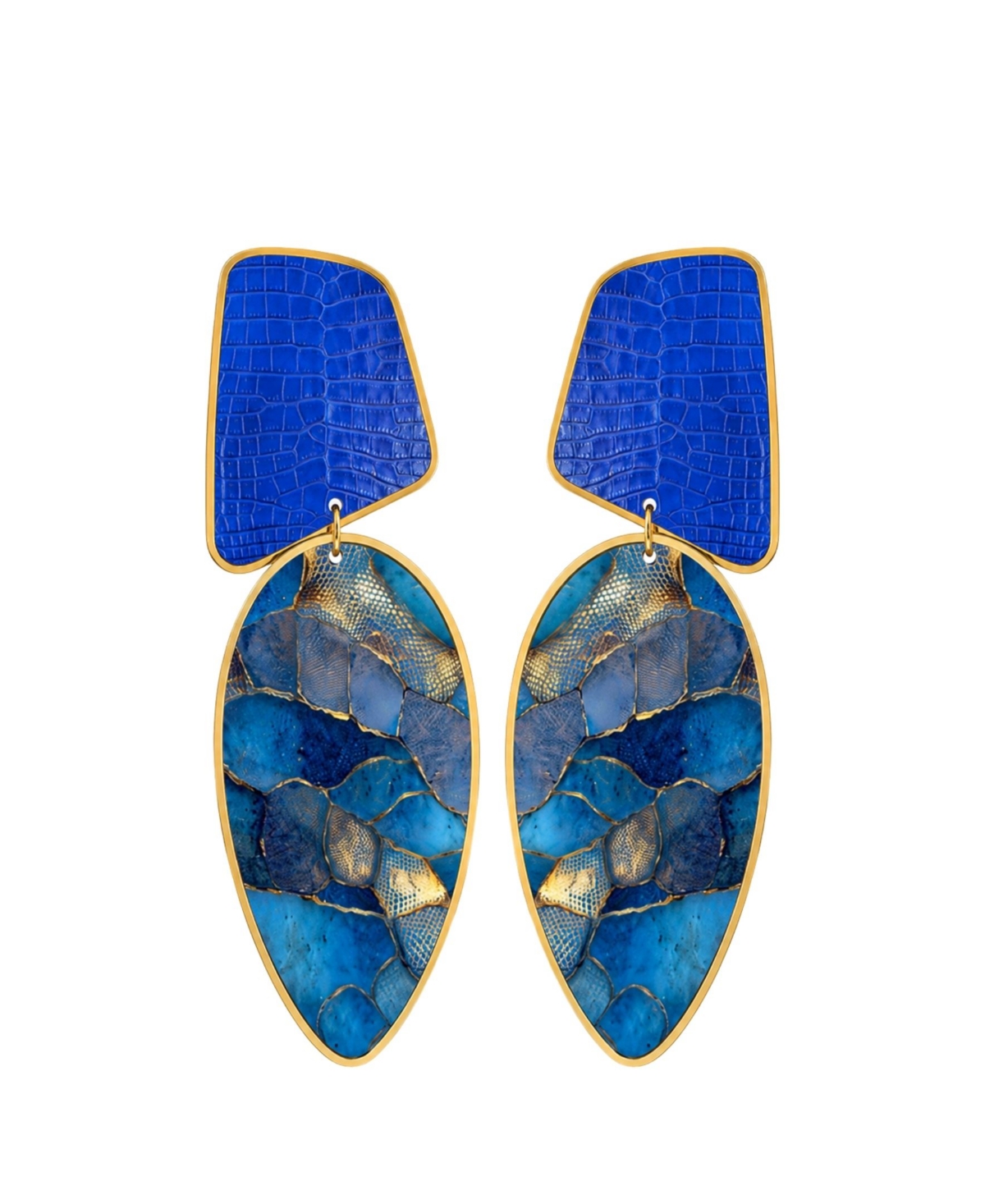 Click here for Swanky Designs Kailani Tropical Statement Earrings... prices