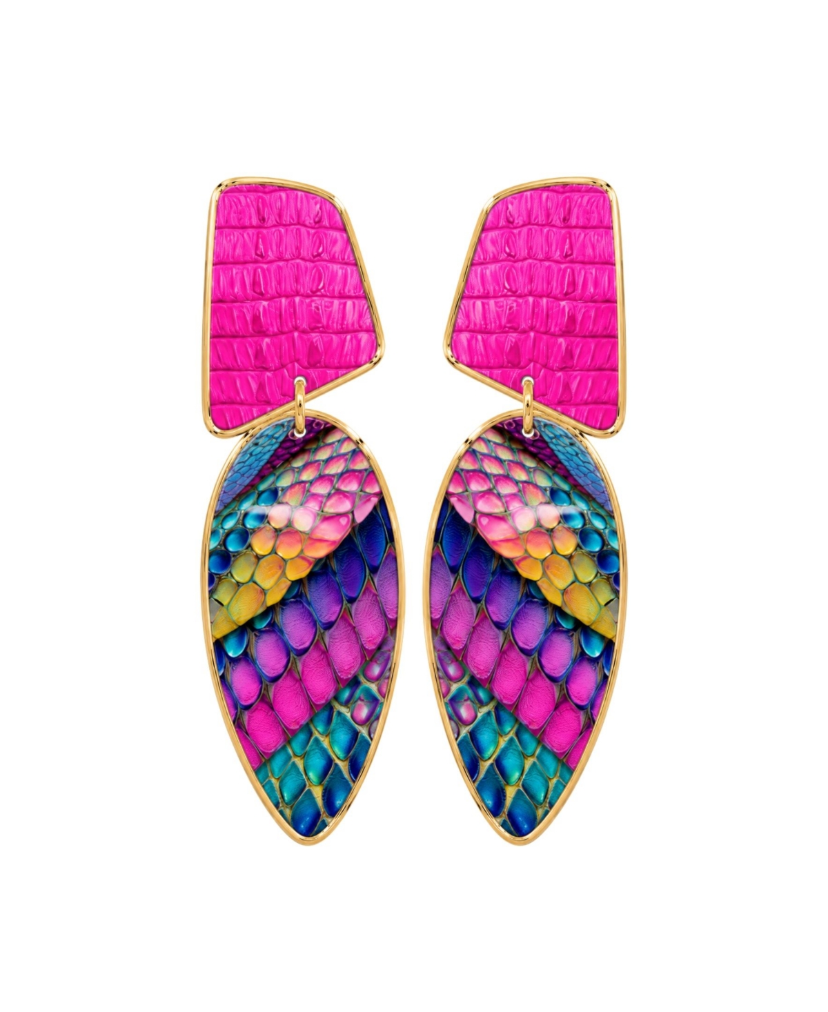 Click here for Swanky Designs Kailani Tropical Statement Earrings... prices