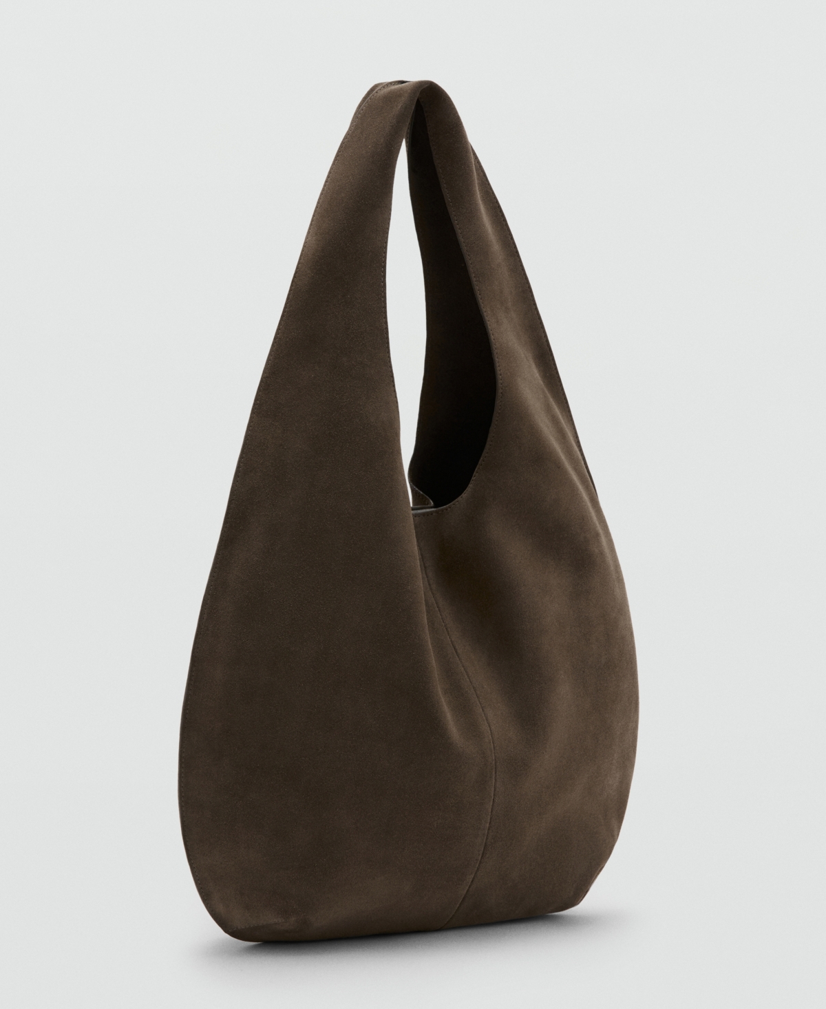 Click here for Mango Womens Split-Leather Sack Bag - Light  Paste... prices