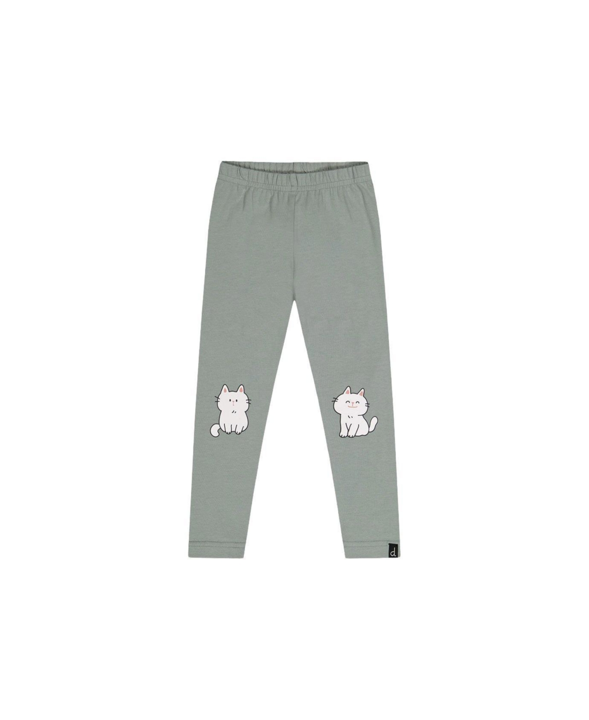 Click here for Deux par Deux Toddler Girls Cotton Leggings - Sage... prices