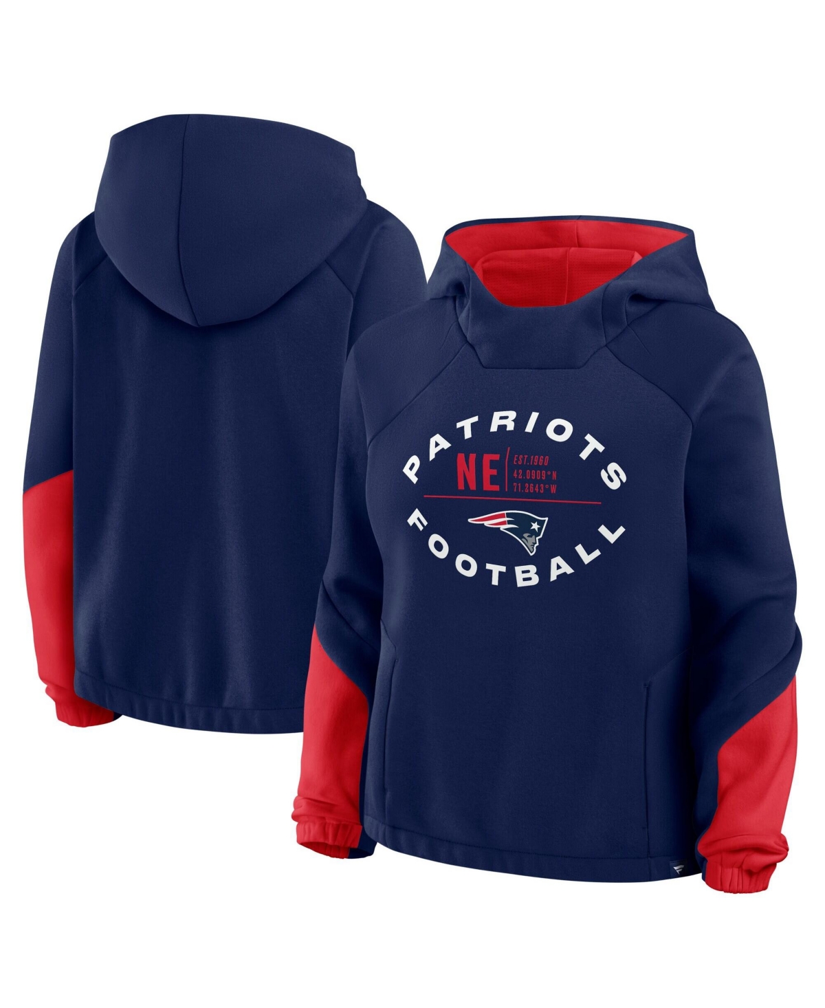 Click here for Fanatics Womens Navy New England Patriots Oversize... prices