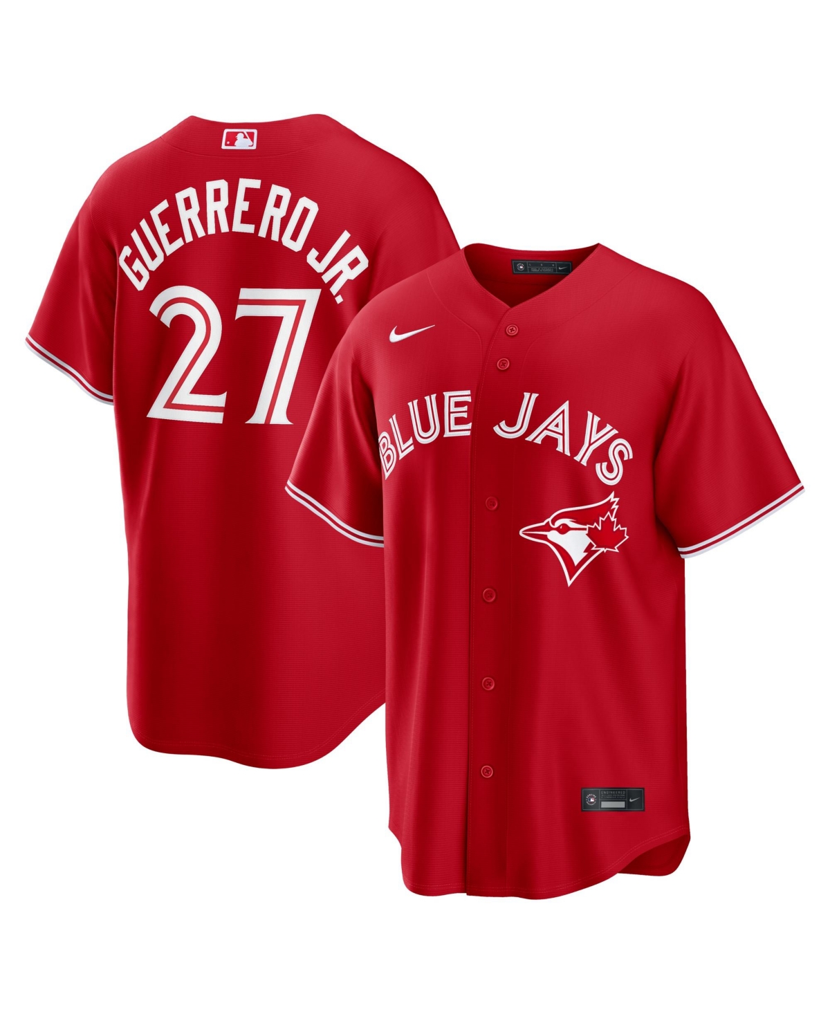 Click here for Nike Mens Vladimir Guerrero Jr. Red Toronto Blue J... prices