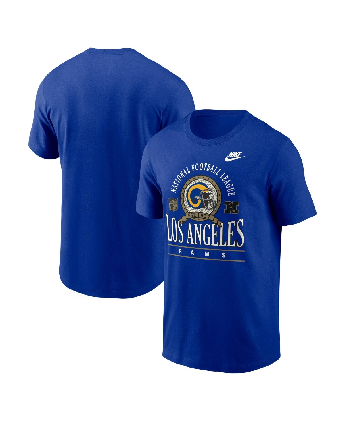 Click here for Nike Mens Royal Los Angeles Rams Rewind Team Spiri... prices