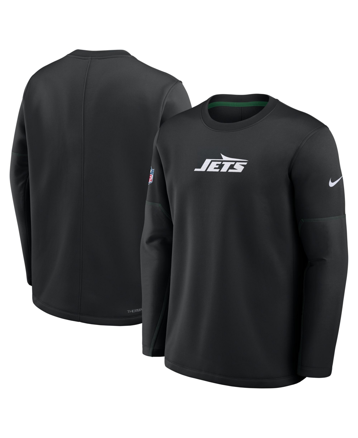 Click here for Nike Mens Black New York Jets Sideline Coaches Tea... prices