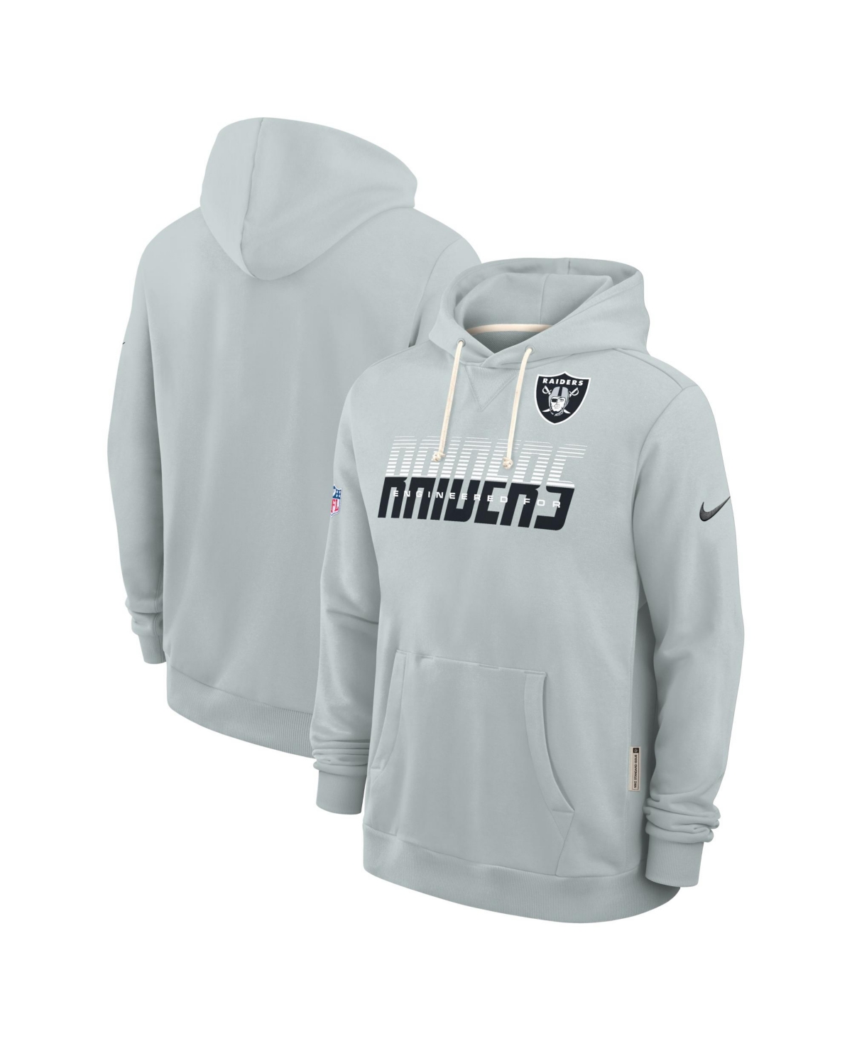 Click here for Nike Mens Silver Las Vegas Raiders Sideline Standa... prices