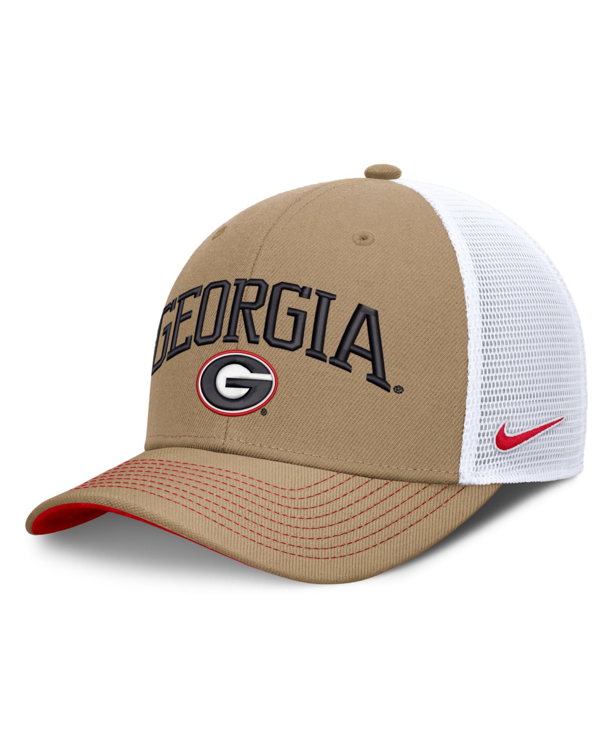 Click here for Nike Mens and Womens Beige/Red Georgia Bulldogs Pr... prices