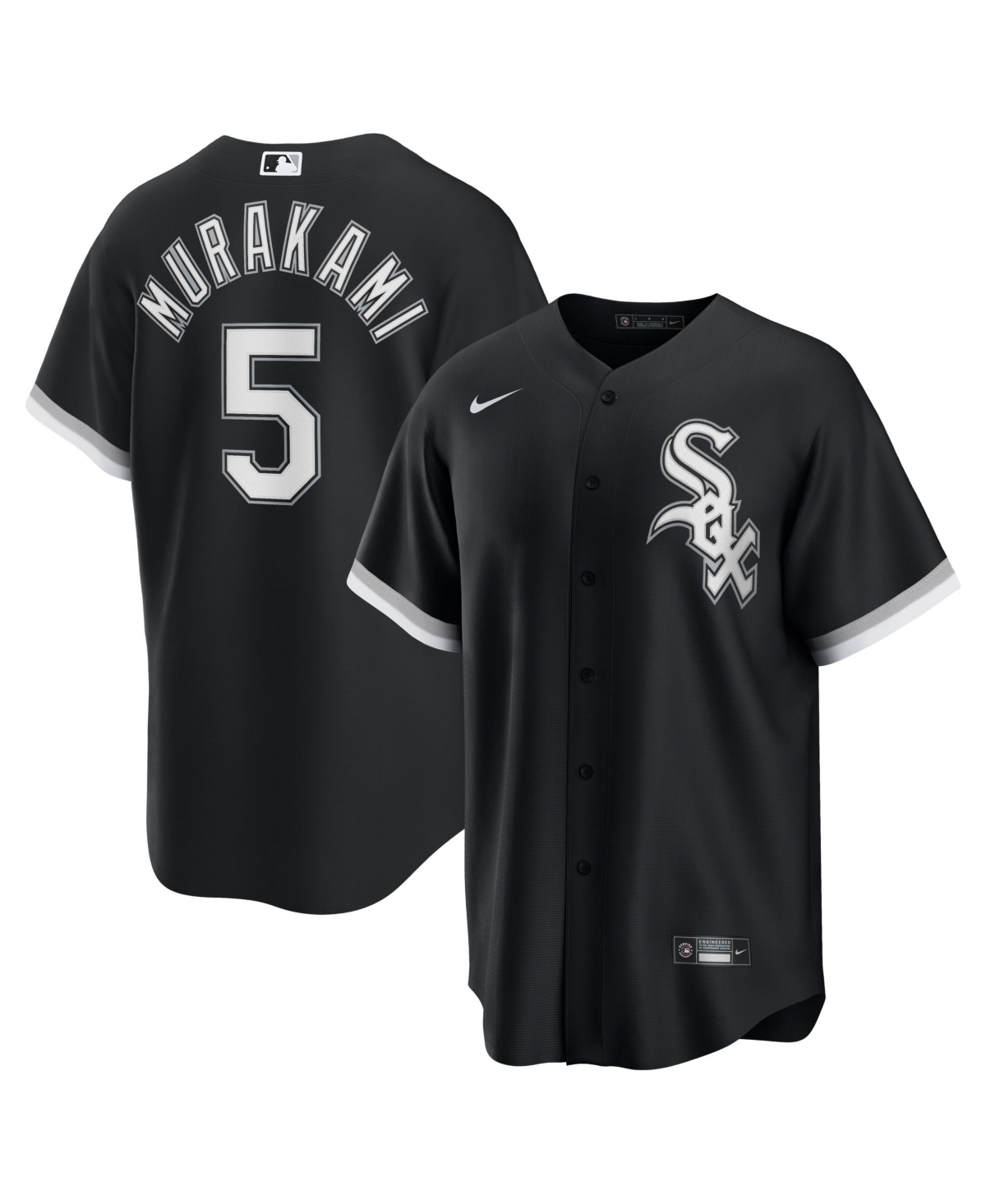Click here for Nike Mens Munetaka Murakami Black Chicago White So... prices