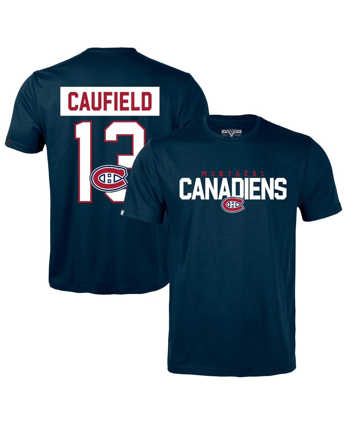 Click here for LevelWear Mens Cole Caufield Navy Montreal Canadie... prices
