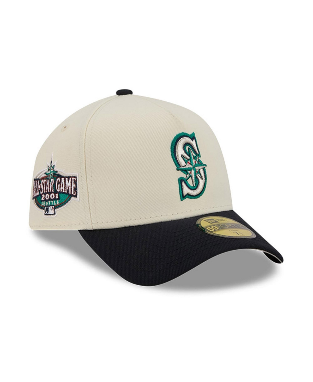 Click here for New Era Mens Cream Seattle Mariners Chrome A-Frame... prices