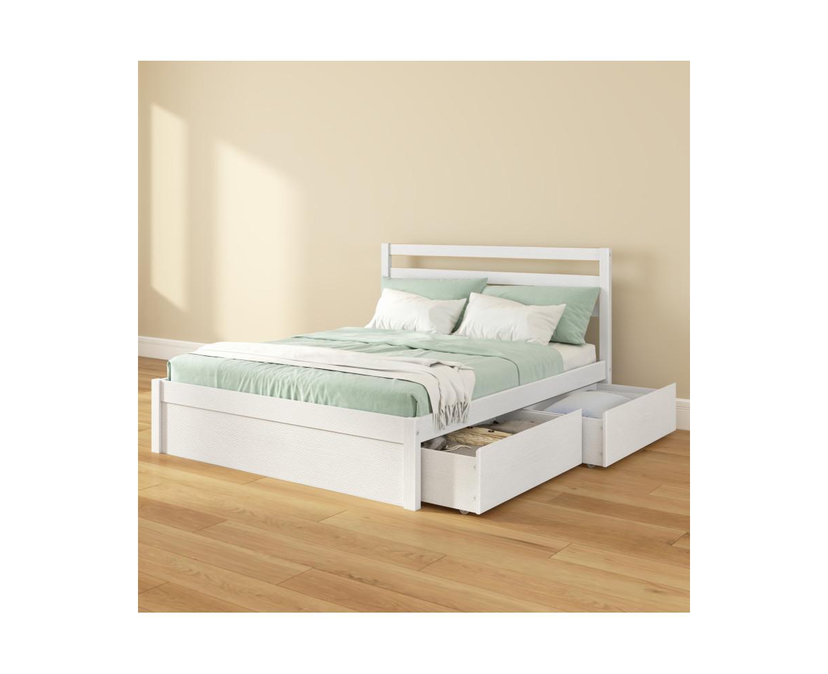 Click here for Grain & Grove Bear Full Single Bed With Underbed S... prices