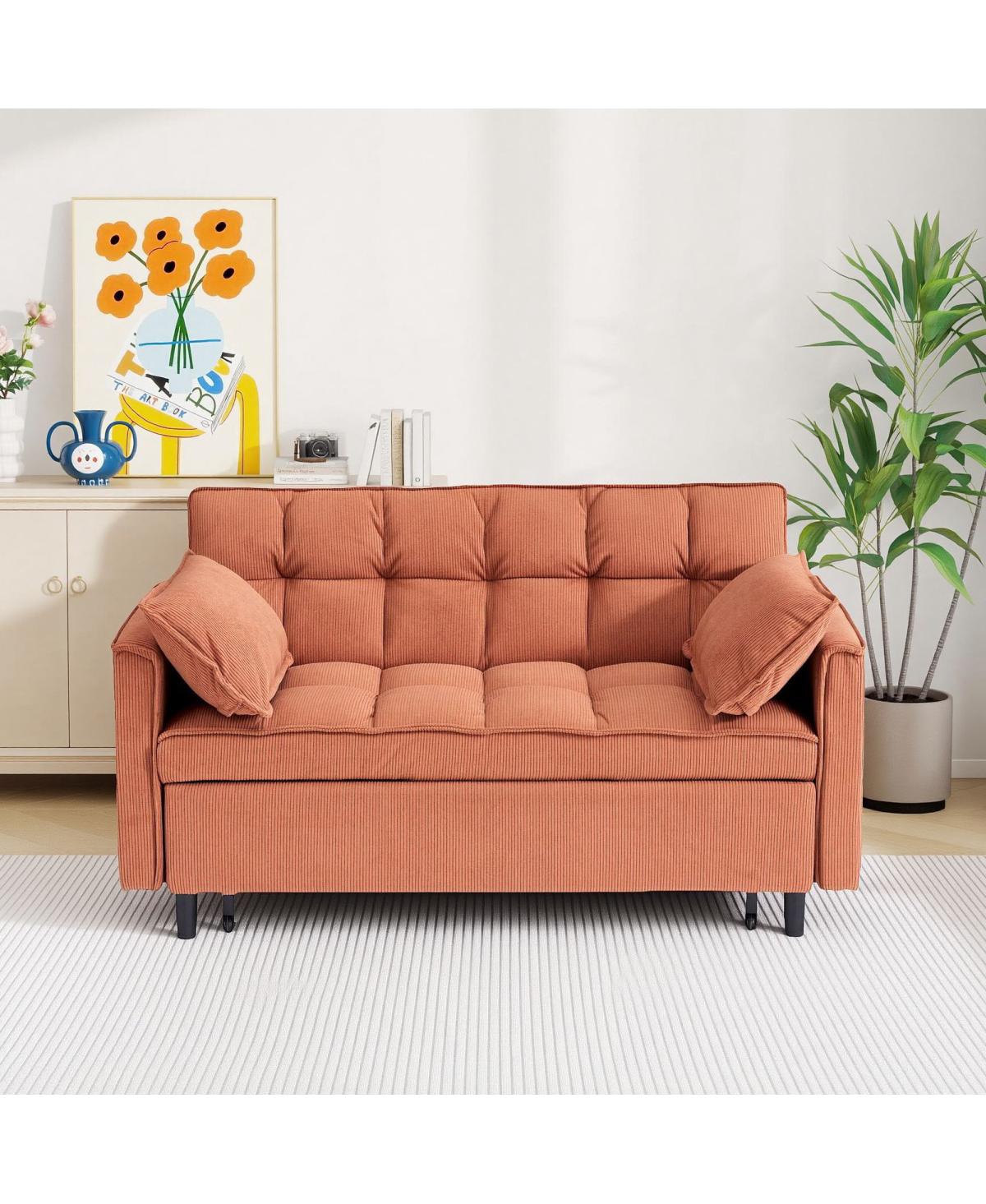 Click here for Streamdale Furniture 54.3 Corduroy Modular Sleeper... prices