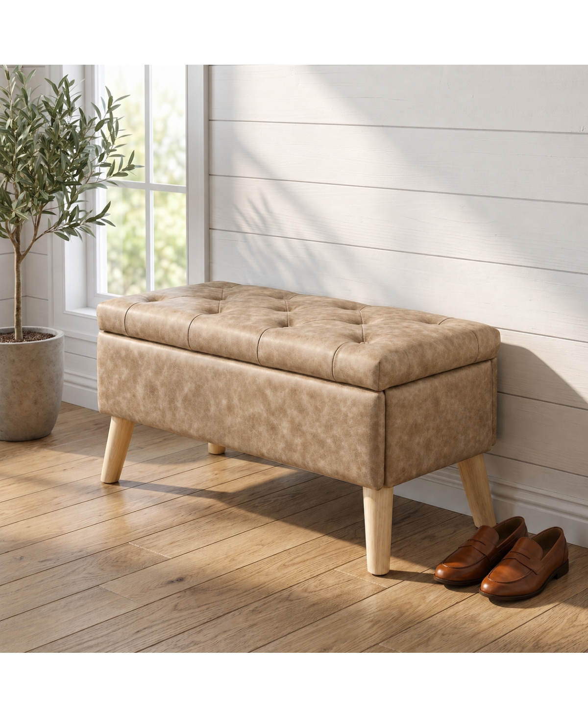 Click here for Streamdale Furniture 32 Wide Upholstered Storage O... prices