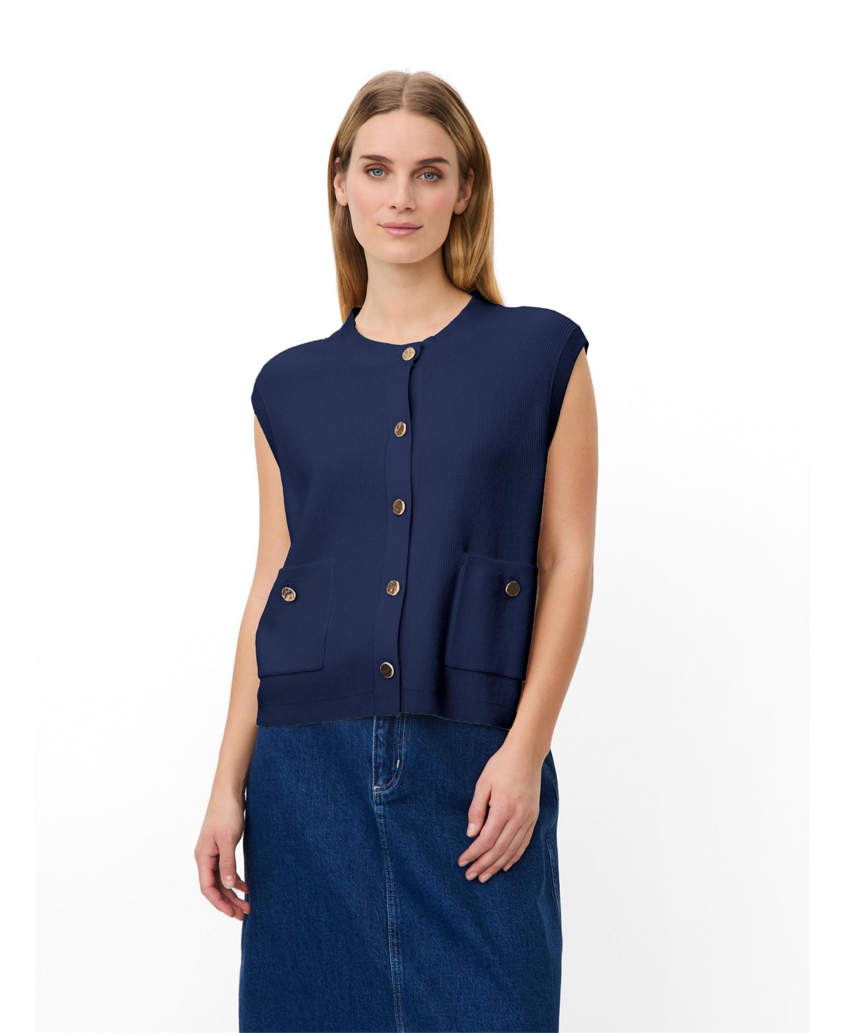 Click here for Masai Copenhagen Womens MaLossan Button-Front Knit... prices