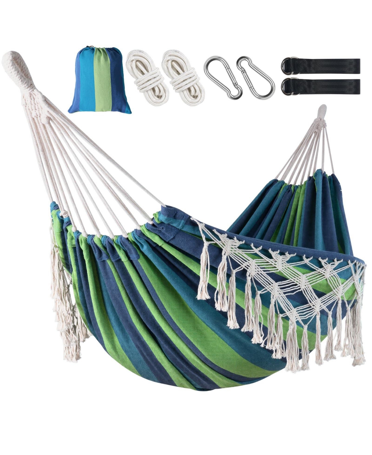 Click here for Piscifun Brazilian Style Double Hammock With Fring... prices