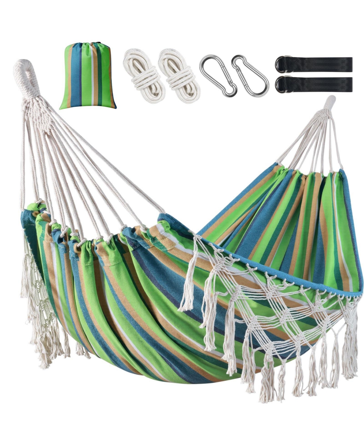Click here for Piscifun Brazilian Style Double Hammock With Fring... prices