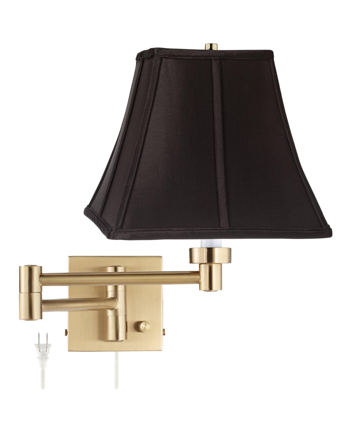 Click here for Barnes and Ivy Swing Arm Wall Lamp Warm Antique Br... prices